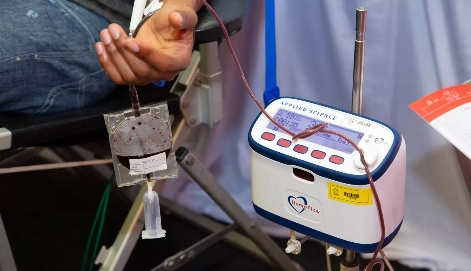 South African National Blood Service Logo