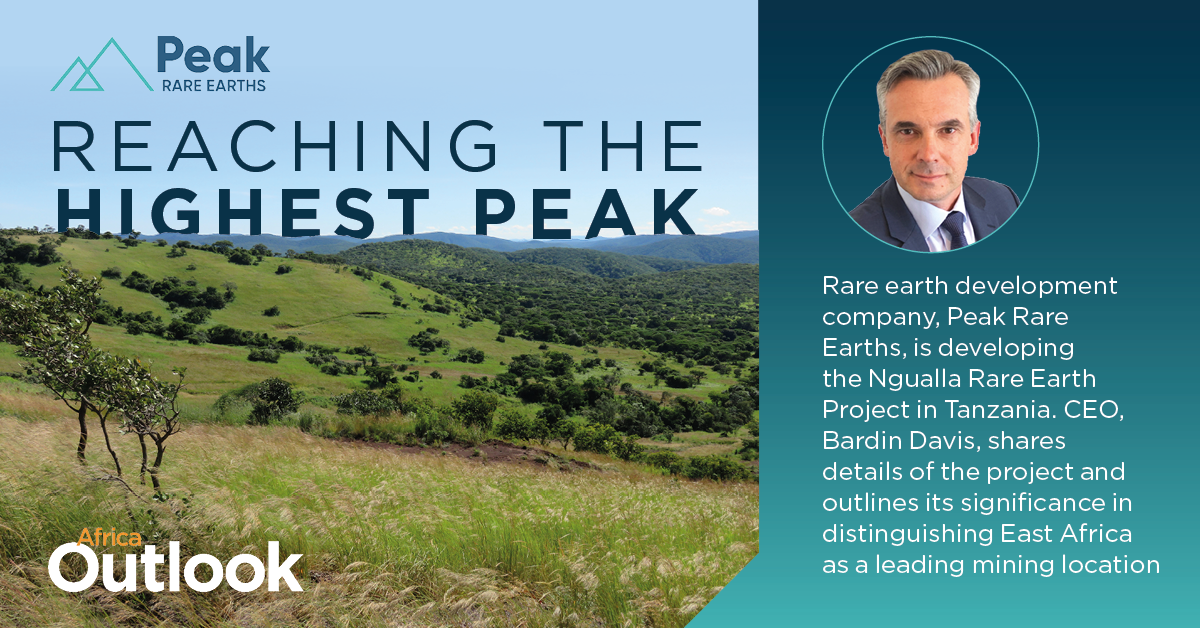 Peak Rare Earths : Reaching the Highest Peak - Africa Outlook Magazine